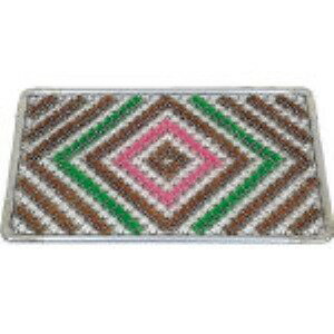 &nbsp; 山崎産業 &nbsp; 0120-941-239 【特長】●ワイヤクッションとハードブラシが泥や雪をマットの下にかき出します。【用途】●アウトドア用、粗泥落とし。【仕様】●縦×横(mm):360×600●厚み(mm):22【仕...