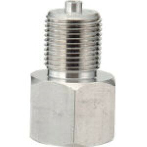&nbsp; 右下精器製造 &nbsp; 06-6481-5721 【仕様】●取付ねじd1×d2:G3/8×G1/2●ねじ長さ(mm):20●全長(mm):40●六角対辺(mm):22【材質／仕上】●ステンレス4548339011817補足...