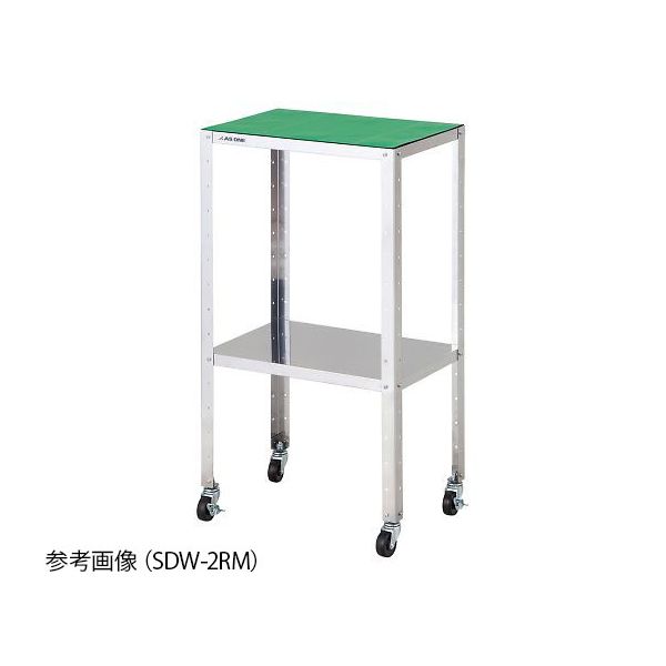 ●通常メーカーの都合により、ご注文後納期確定まで約5日かかります。稀に欠品等で、2週間以上手配状況確認にお時間がかかり、手配できない場合もあります。【商品説明】簡易組立特徴導電キャスター標準装備（対角ストッパー付き）のステンレスワゴンです。...