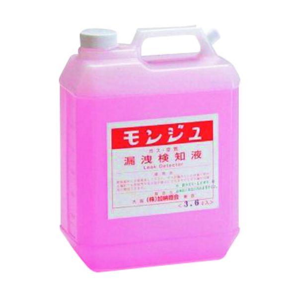 【商品説明】特長●探知箇所に少量液を塗るだけで僅かなガス漏れでも泡が立ちます。用途●仕様●容量：3.6L●つめ替用としても利用できます。材質/仕上●セット内容/付属品●注意●原産国（名称）●日本JANコード●4528422045448●タス...