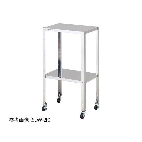 ●通常メーカーの都合により、ご注文後納期確定まで約5日かかります。稀に欠品等で、2週間以上手配状況確認にお時間がかかり、手配できない場合もあります。【商品説明】簡易組立特徴導電キャスター標準装備（対角ストッパー付き）のステンレスワゴンです。...