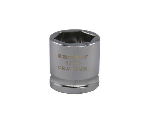 【商品説明】●差込角(DR)：3/8●ソケット全長(L；mm)：22●サイズ(S；mm)：15●先端部外径(D1；mm)：21●差込部外径(D2；mm)：21●差込部深さ(T；mm)：9.1●質量(g)：33●材質：クロムバナジウム鋼●ミラ...