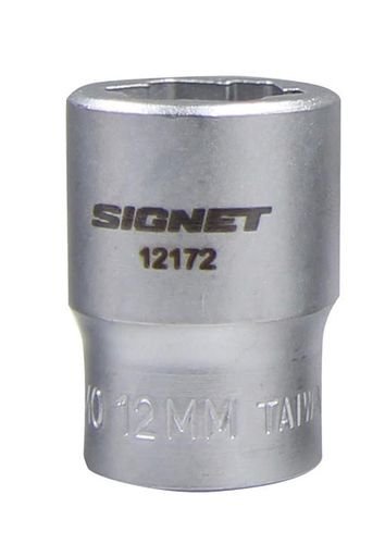 【商品説明】●差込角(SQ)：3/8●全長(mm)：28●摩耗してカドが丸くなったナットやボルトに強力に食い込み、取り外しができます。●左ネジ(逆ネジ)にも対応します。●ハンドツール用。●固着したナット外しに。類似商品はこちらシグネット S...