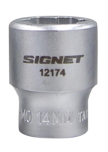 【商品説明】●差込角(SQ)：3/8●全長(mm)：28●摩耗してカドが丸くなったナットやボルトに強力に食い込み、取り外しができます。●左ネジ(逆ネジ)にも対応します。●ハンドツール用。●固着したナット外しに。類似商品はこちらシグネット S...