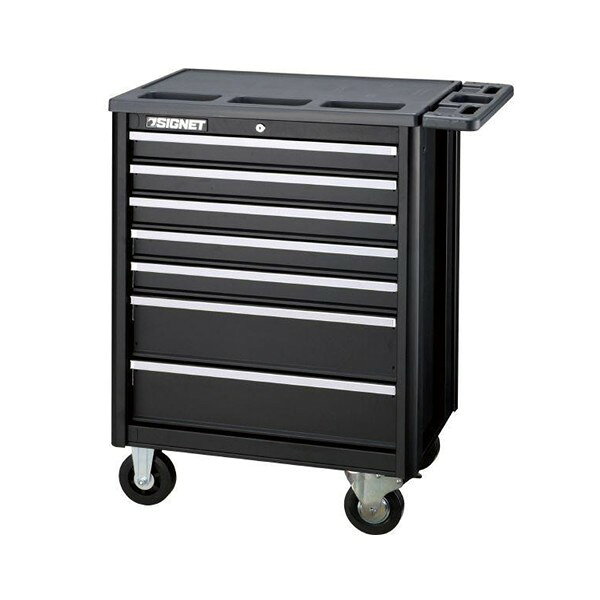 【商品説明】●ABS樹脂製多目的ワークトップ付●引き出しサイズ(mm)：W580xD406xH75(上5段)、W580xD406xH150(下2段)●質量(kg)：67●引き出し耐荷重(kg)：各70●引出し：7段(各段にマット付属)●奥行...