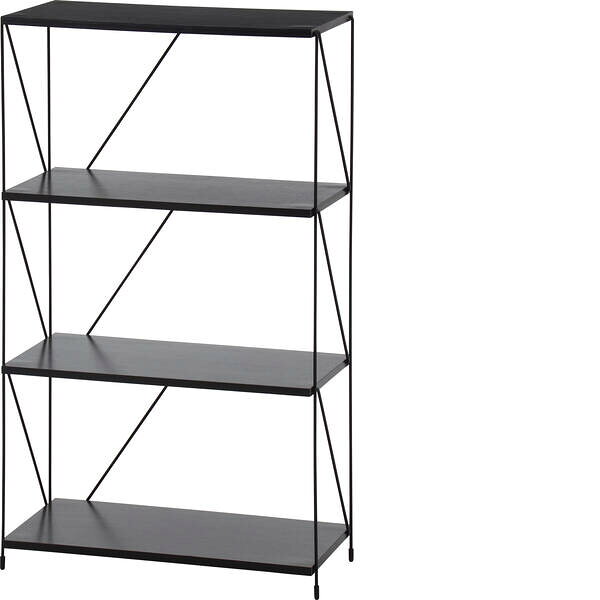 【商品説明】●木目調の棚板とスチールのワイヤーフレームで、空間をカッコよく見せてくれます。斜めにつけるスチールはお好みの向きに付けることができます。●棚板の穴にワイヤーフレームを差し込むだけで完成する「ワイヤーロックシステム」を採用したシリ...