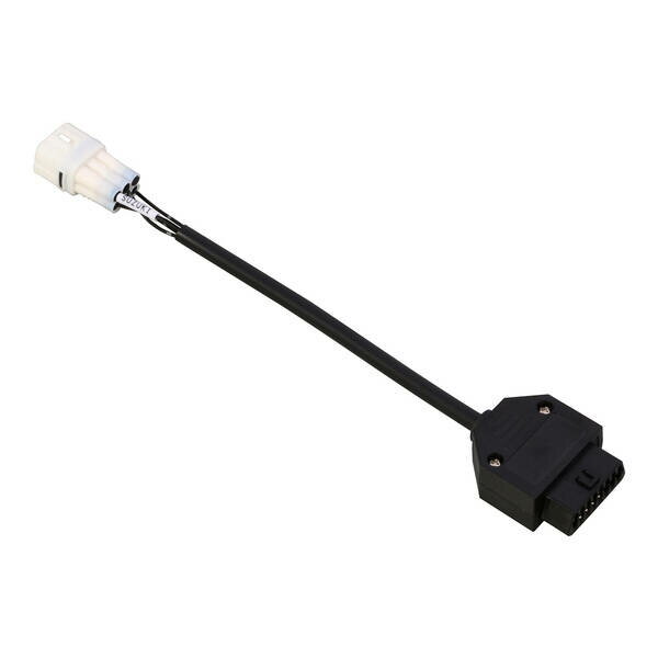 【商品説明】二輪国内三次規制（平成28年）に伴うOBD対応された車両に汎用OBD2故障診断スキャナーを接続する為のアダプターです。※車両のサービスチェックカプラーへの接続方法や、汎用スキャンツールの使用方法については各メーカーの取扱い説明書...