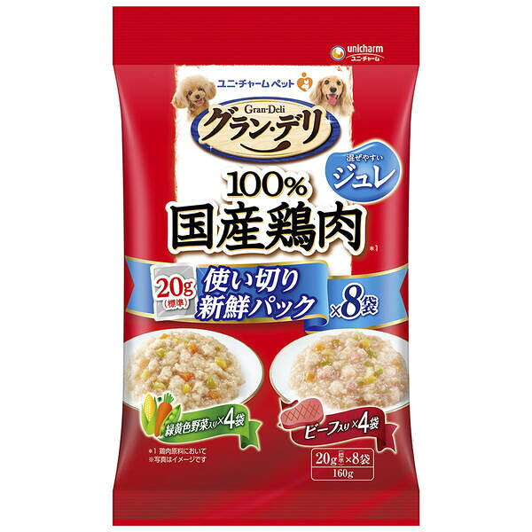【商品説明】●1回で使い切れるから、毎回開けたての美味しさを楽しめる。●100％国産の良質な鶏肉を調理。●美味しい鶏ささみ入りレトルトパウチ。●ドライタイプとソフトタイプのフードと混ぜやすいジュレタイプ。●緑黄色野菜入りとビーフ入りがそれぞ...