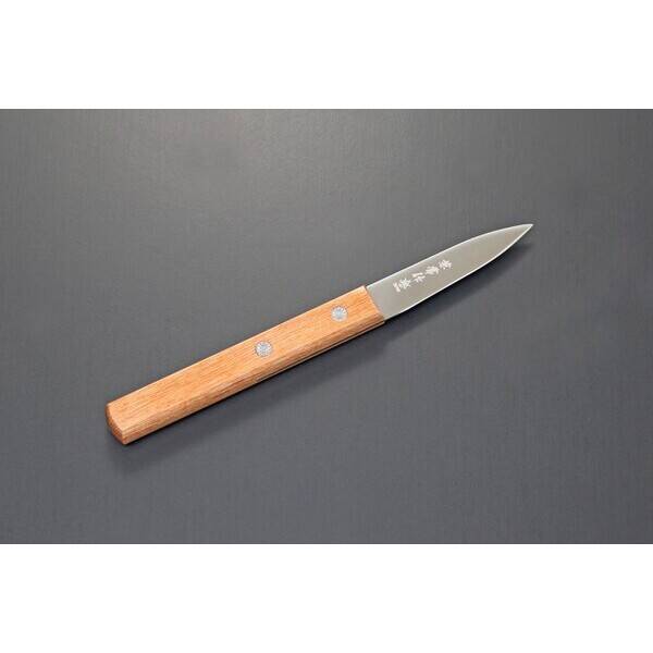 【商品説明】●全長：175mm●刃長：60mm●刃厚：1.2mm●重量：35g●適度に鋭く尖った刃先、薄くシャープに研ぎあげられたモリブデン鋼DSR-1K6の本格的な切れ味。●小型のフルーツや野菜の皮むき・飾り切り・細工などに最適。●「渓流...