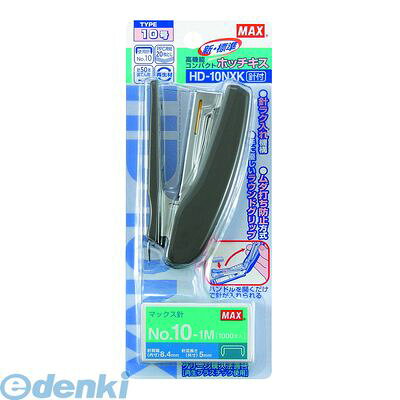 &nbsp; マックス &nbsp; 06-6444-2035 ●本体サイズ：H46×W21×D90mm　針1箱1000本付質量：75g最大とじ枚数：20枚とじ奥行：51mm（最大）使用針：No.10-1M4902870681050類似商品...