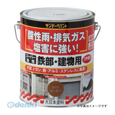 【商品説明】■酸性雨・排気ガス・塩害に強く、木部、トタン、鉄・アルミ・ステンレスに最適■酸性雨、排気ガス、塩害から長時間にわたり、強い塗膜を維持します。■速乾で、低温時も塗装可能です。■下地を隠す力が優れているので、一回塗りで美しく仕上がり...