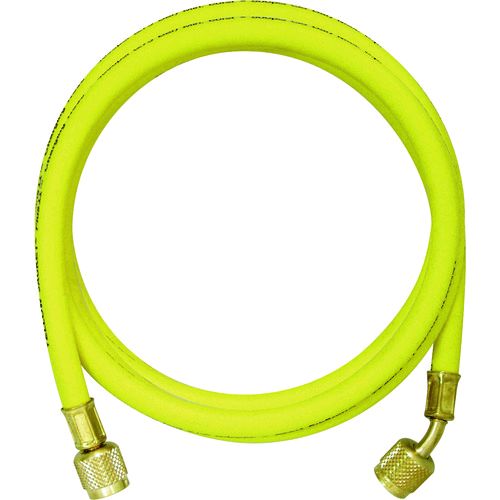 【特長】●太径ホースでありながら、接続ねじとして広く使われている1/4”を採用し使いやすさが向上しました。●大口径・大流量のため、作業時間を大幅に短縮できます。●新冷媒対応の高耐圧構造で、安全な作業ができる高性能ホースです。●防浸用のゴム層...