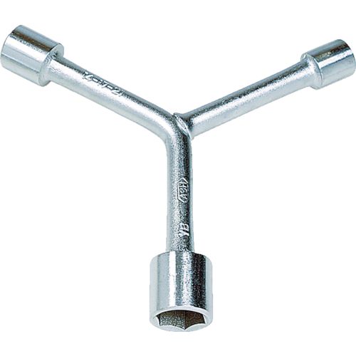 旭金属工業メーカーお問い合わせ：0256-92-7121【特長】●一本で3サイズのボルトナットを締結することができます。●ソケット部は6角形状です。【用途】●六角ボルト・ナットの締結作業【仕様】●対辺寸法(mm)：10×12×14●全長(m...