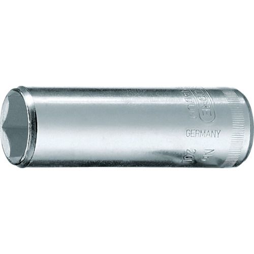 【特長】●ソケット周囲にローレット加工を施しているため、指で回しても滑り止め効果を発揮します。●差込角6．35mm、6角タイプのディープソケットレンチです。【仕様】●対辺寸法(mm)：7●差込角(mm)：6.35●全長(mm)：50【材質／...