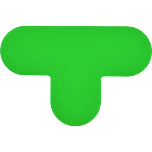 日本緑十字社メーカーお問い合わせ：06-6443-6139【特長】●裏紙をはがして貼り付けるだけのステッカータイプなので施工が簡単です。【用途】●屋内用。●工場や倉庫内の区画表示に。【仕様】●色：緑●取付仕様：ステッカー●縦(mm)：100...