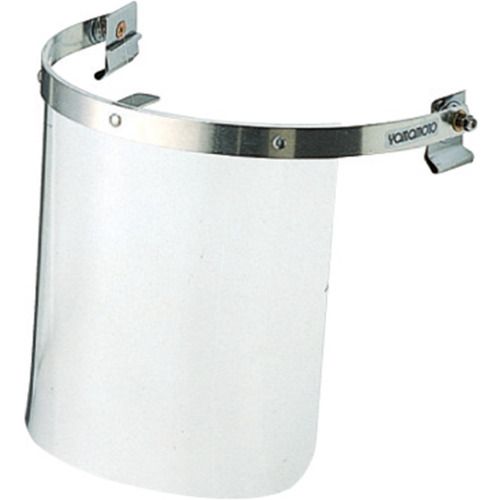 山本光学メーカーお問い合わせ：06-6783-1101【特長】●薬品、溶剤などの飛散から保護します。●スタンダードな取付タイプです。●MP型前ひさし付(フラット型、リブ小型)のヘルメットに使用できます。【用途】●薬品、溶剤など取り扱い作業。...