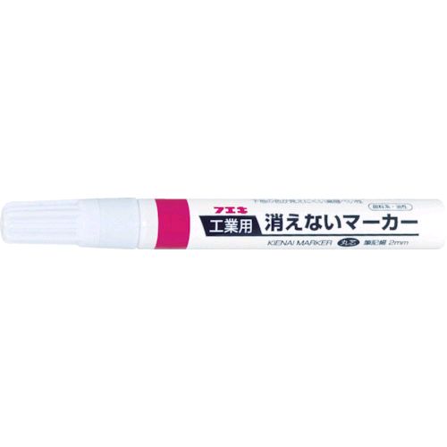 不易糊工業メーカーお問い合わせ：06-6709-3735【特長】●耐光性・耐水性にすぐれた顔料インクを使用しています。【用途】●木材・塩ビ管・鉄鋼材・ガラス・プラスチックなどのマーキングに。【仕様】●色：赤●文字サイズ：中字●奥行(mm)：...