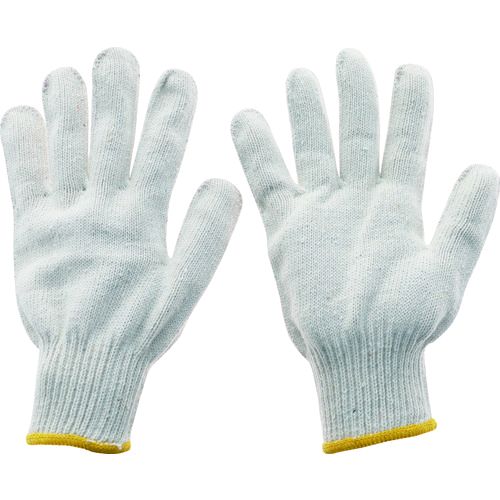 【特長】●下履き用にも適した、綿とポリエステルを合わせた細かな編み目の手袋です。●編み目が細かい分フィット感があり、繊細な作業にも適しています。●1ダースあたりの目付が約600gあり、薄手で作業性を確保しながら、比較的耐久性もある軍手です。...