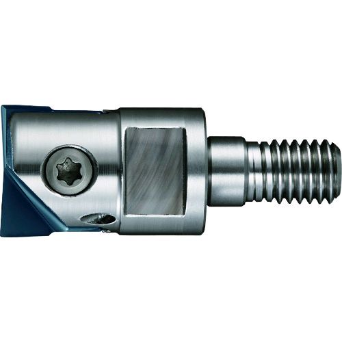 ダイジェット工業メーカーお問い合わせ：0120-398-139【特長】●仕上げ加工用 刃先交換式ラジアスエンドミルです。●ソリッドエンドミルと比較して同等以上の高精度仕上げ加工、チップコーナーR精度±10μm以下、底刃振れ精度5μm以下を実...