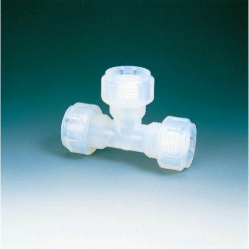【特長】●フッ素樹脂チューブの接続に使用します。●標準はFロックシール仕様で、ソロバン玉に交換できます。●Fロックシールは別売のグルービングカッターでチューブ外側に溝を入れ取り付け、使用ができます。●グルービングカッターが無くても強く固定す...