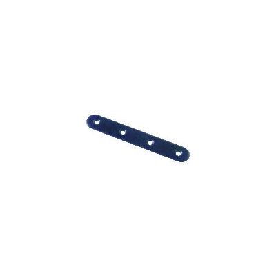 【特長】●手軽で多彩な組み合わせができる部材です。【用途】●連結金具。【仕様】●板厚(mm)：2●幅W(mm)：15●長さL1(mm)：94●穴径(mm)：4●穴数：4【仕様2】●穴ピッチ：25mm【材質／仕上】●スチール●表面処理:カチオ...
