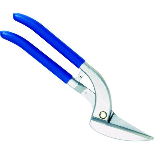 【特長】●鍛造刃の板金ハサミです。【用途】●鉄板等の切断作業。【仕様】●全長(mm)：300●刃長(mm)：50●切断能力(mm)鉄板：0.78●切断能力(mm)銅板：0.94●切断能力(mm)ステンレス板：0.45【材質／仕上】●高炭素鋼...