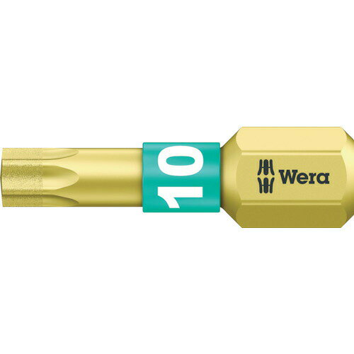 Weraメーカーお問い合わせ：03-6435-6876【特長】●専用のビットホルダ(053923）と併用することで、3つのトーション(トライトーション)が作用し、ビットの長寿命化を実現しています。●ダイヤモンドコーティングにより、食いつき性...