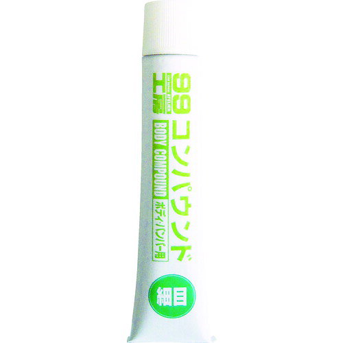 【特長】●微粒子でキズあとが残らない研磨剤です。●車の塗装面、メッキ、ホイールなどの汚れ、スリキズ、サビ落としに。【用途】●車塗装面の浅いキズ消し。●ピッチ、タールなどのガンコな汚れ落とし。●金属の汚れ、サビ落とし。【仕様】●容量(g)：6...