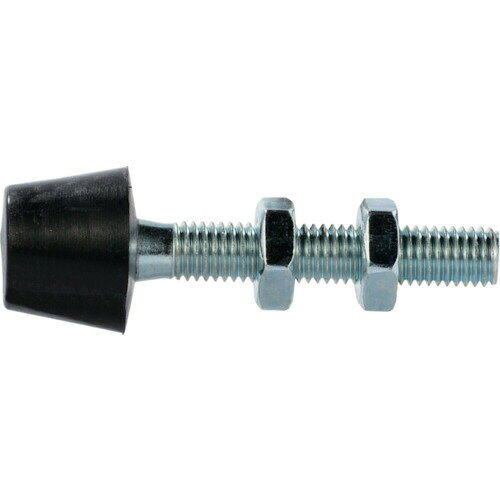【特長】●仕上げ表面などのクランプ向けです。【用途】●中空クランプ・アームに取付けて使用。【仕様】●全長(mm)：80●ボルト径：M10【仕様2】●ゴムキャップ付ボルトM10タイプ【材質／仕上】●鋼【セット内容／付属品】●ナット2個【原産国...