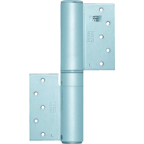 日東工器メーカーお問い合わせ：0120-210-216【特長】●強弱2つのスプリングとその独自の切り替え機構の採用によりドアを確実に閉じ切るとともにドアを軽く開けることができることを実現させました。●枠側羽根とドア側羽根は分離できる旗蝶番型...