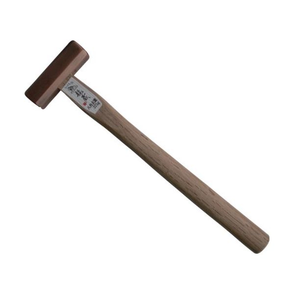 角利産業メーカーお問い合わせ：0256-34-6113【特長】●横打ちクサビで抜けにくいハンマーです。●高級感漂うブロンズ仕上げです。●頭部断面が八角形状になっているため、側面打ちも可能です。●握って実感できる、手になじみ、打ちやすいしっと...