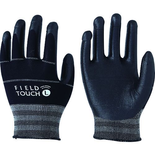 東和コーポレーションメーカーお問い合わせ：0120-62-1001【特長】●タッチパネル対応の作業用手袋で、手袋をはめたままスマートフォンなどが操作可能です。●発泡ニトリルコーティングを施しているため、柔らかく疲れにくい手袋です。●指先の摩...