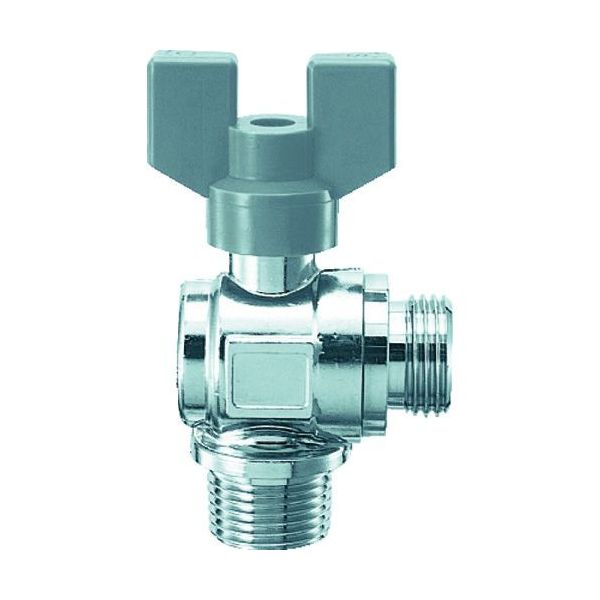 カクダイメーカーお問い合わせ：06-6538-1124【特長】●90°開閉式です。●ワンタッチ着脱式です。●首長ハンドル兼用タイプのアタッチメント付です。●ハンドルはワンタッチ着脱式です。【仕様】●呼び径(mm)：13●呼び径：13【仕様2...