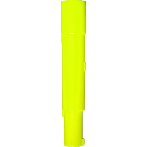 キタムラ産業メーカーお問い合わせ：072-966-2344【特長】●3V電池用のLED工事灯(KSF-6A)などをカットコーンに取り付けるためのアダプターです。●カットコーンの穴径40mmと50mmに対応しています。【仕様】●色：黄●適合機...