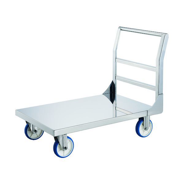 【商品説明】【特長】●耐寒性に優れた台車です。●本体およびキャスター金具まで全てSUS304製ですので、さびにくく、クリーンルームでもご使用になれます。●キャスター以外は溶接一体構造ですので、堅牢です。●-40℃までの耐寒グリス入りSUS金...