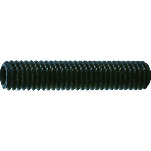 【特長】●SCM材を使用し、高い強度があります。【仕様】●寸法(mm)d：M6●寸法(mm)L：6●ねじピッチ(mm)：1.0●強度区分：45H●六角穴対辺寸法(mm)：3【材質／仕上】●クロムモリブデン鋼（SCM435）●表面処理:黒染め...