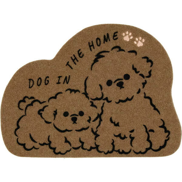 【商品説明】●表面：ポリエステル100％、裏面：すべり止め加工●サイズ：約45×60m●いろんな場所を癒しのスペースに.●靴裏の汚れからカバー●薄型でドアの開閉もスムーズ●軽量設計でお手入れお掃除も簡単●密着すべり止め加工でずれストレスを解...