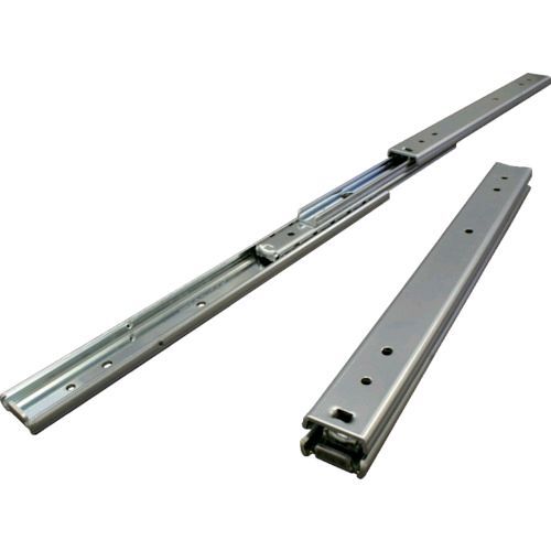 日本アキュライドメーカーお問い合わせ：06-6535-7213【特長】●ドロワーメンバーを完全に引き出せるフルトラベルのスライドレールです。●全長が最短の150mmから最長の550mmまであります。●ボールベアリングを採用した精密スライドレ...