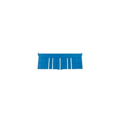 DICプラスチックメーカーお問い合わせ：048-658-8855【仕様】●色：ブルー●外形寸法(mm)高さ：136●適合コンテナ：F-12●外形寸法(mm)幅：365●外形寸法(mm)厚さ：4【材質／仕上】●ポリスチレン（PS）【原産国】日...