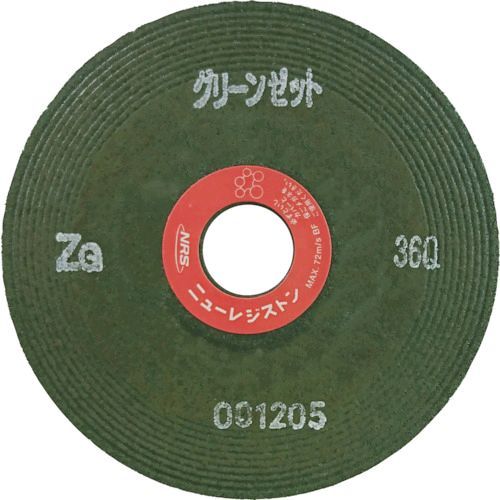 【特長】●重研削用です。●優れた耐久性と安定した高研削能力です。●優れたコストパフォーマンスです。【用途】●あらゆる業種の重研削作業のビード取り・バリ取り、表面研削。【仕様】●粒度(#)：36●砥材：ZG●硬度：Q●外径(mm)：125●厚...