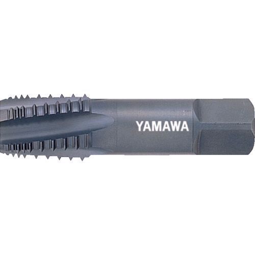 弥満和製作所メーカーお問い合わせ：0120-800-418【特長】●粘い材料向けのガスタップです。●左スパイラル溝角度は8°です。【用途】●被削材:中・高炭素鋼、ステンレス鋼、鋳鋼。【仕様】●精度：JIS2級●呼び寸法：3/8●山数：19●...
