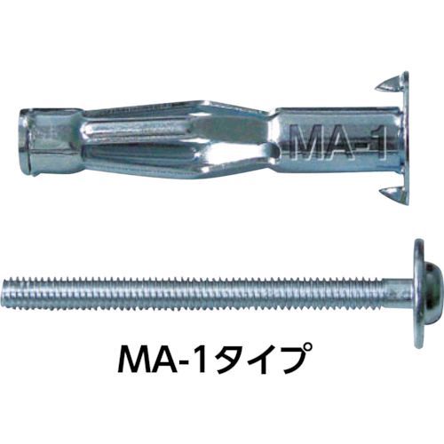 【特長】●エアコン室内機取付専用アンカーです。【用途】●石こうボードへのエアコン室内機取付に。【仕様】●下穴径(mm)：8●ドリル径(mm)：8【仕様2】●最大引張強度：0.67kN(石こうボード厚さ12.5mm)、0.55kN(石こうボー...