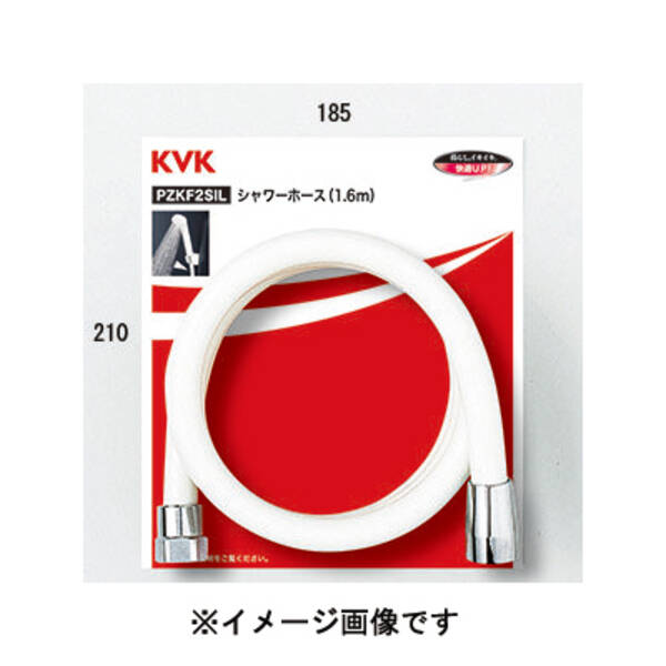 【商品説明】●シャワーホース白●アタッチメント無の商品はKVKホースを他社本体に接続する場合又、他社シャワーヘッドをKVKホースに接続する場合は別途アタッチメントをお求めください。●パック無し●シャワーヘッド側ねじ寸法：M22×2●本体側ね...