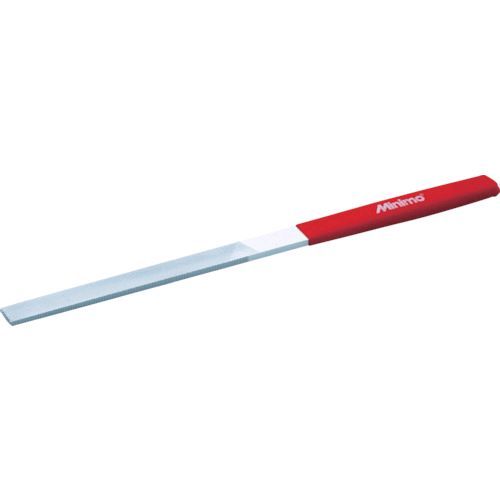 ミニターメーカーお問い合わせ：03-3633-7181【特長】●特殊コーティングにより切削性、はく離性、耐摩耗性を向上させたヤスリです。●切り粉のはく離性が良く、プラスチック・アルミニウム・銅などの目づまりがしやすい素材にも最適です。【仕様...
