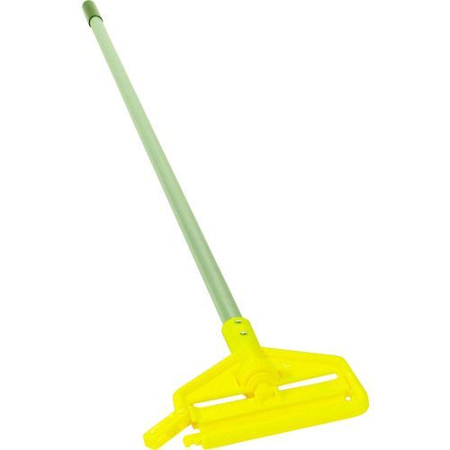 【特長】●水拭き用ハンドルです。●フロア、廊下などの広い場所の床そうじに適しています。【用途】●フロア、廊下などの広い場所の床そうじに。【仕様】●長さ(mm)：1524●色：グレー●適合モップヘッドバンドサイズ(mm)：25●サイドゲイト型...