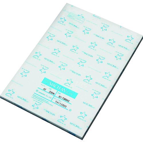 桜井メーカーお問い合わせ：0120-813961【特長】●100%離解可能（水に溶ける材料を使用）な樹脂含浸タイプの無塵紙です。●揉みテストおよびこすりテストで0.1μ以上のゴミがほとんど発生しません。●トナーの乗りがよく、定着温度を上げて...