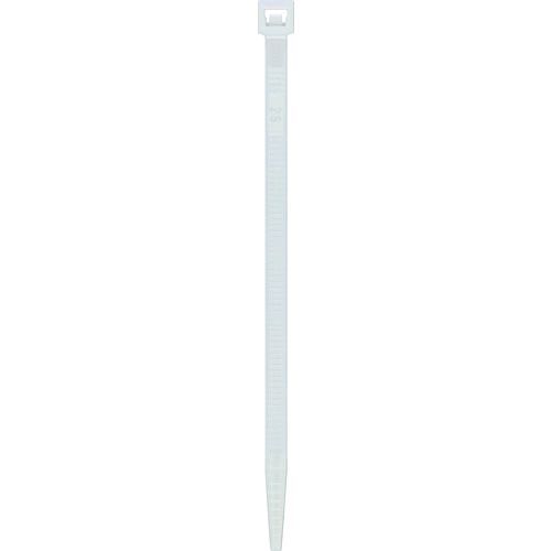 【特長】●主に屋内での結束に適した高品質ケーブルタイです。【用途】●電線ケーブルの固定や結束に。【仕様】●色：白●幅(mm)：6●長さ(mm)：360●厚さ(mm)：1.63●最大結束径(mm)：101●引張強度(N)：450●最小結束径(...