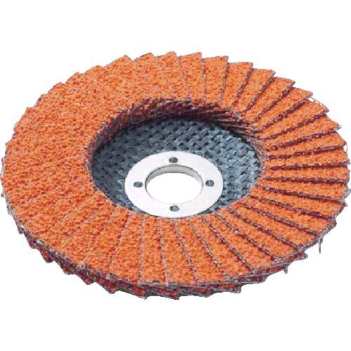 イチグチメーカーお問い合わせ：072-985-1045【特長】●研削力が従来の研磨布ディスク(A）の約2倍、金属の重研削に威力を発揮します。【用途】●鉄、ステンレス、アルミ、その他難削材の各種重研削。●黒皮はがし。【仕様】●粒度(#)：40...