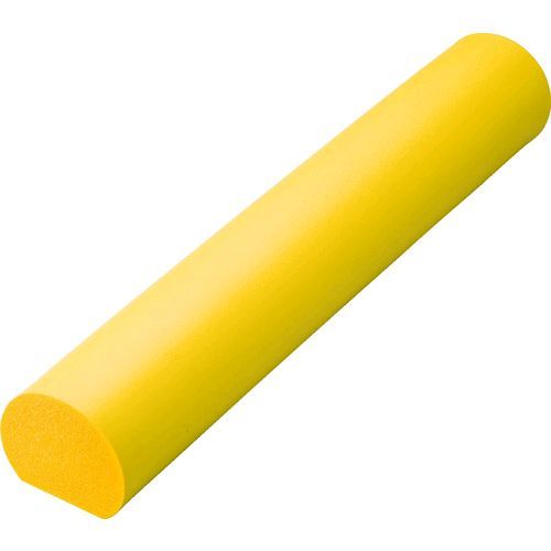 【特長】●ちぎれにくく、クッション性に優れた衝撃吸収材です。【用途】●工場内の柱やぶつかりやすい箇所に。【仕様】●色：ブラック●幅(mm)：66●長さ(m)：0.4●厚さ(mm)：60●取付方法：貼付タイプ(両面テープ付属)【材質／仕上】●...