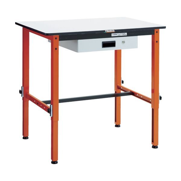 【商品説明】【特長】●座り作業か立ち作業によって650〜950mmの間で最適な高さに合わせることができます。●薄型1段引出しが付いており、書類などの整理に適しています。【仕様】●間口(mm)：900●奥行(mm)：600●高さ(mm)：65...